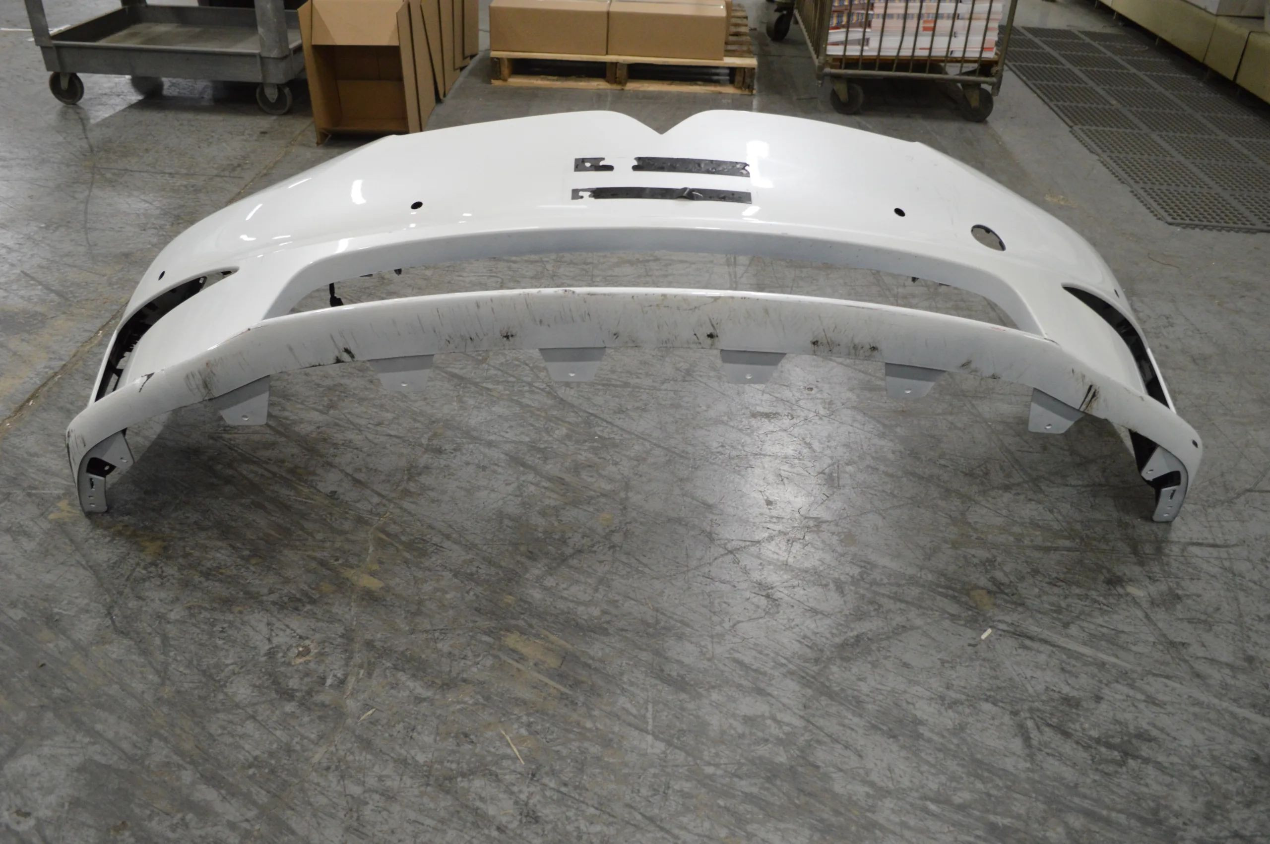 2021 2022 2023 Tesla Model S Plaid Front Bumper Cover